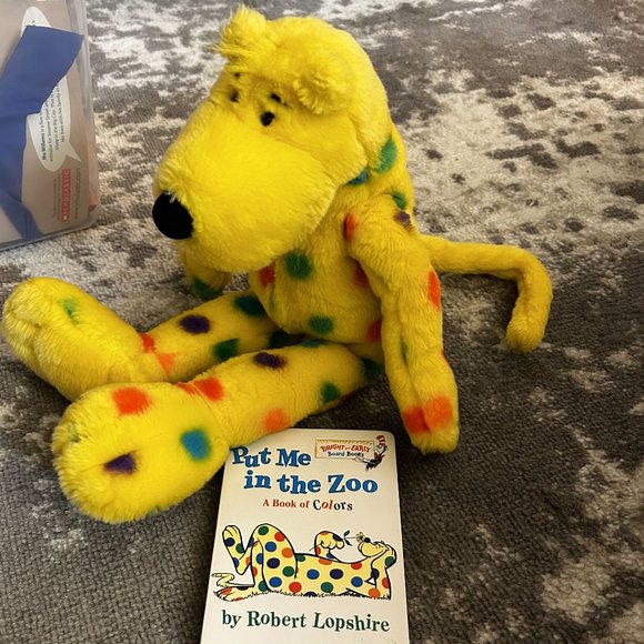 Dr. Seuss | Toys | Dr Suess Put Me In The Zoo Board Book And Plush ...
